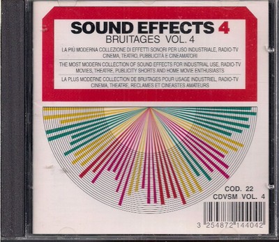 Sound Effects 4 - Bruitages Vol. 4, No Artist | eBay