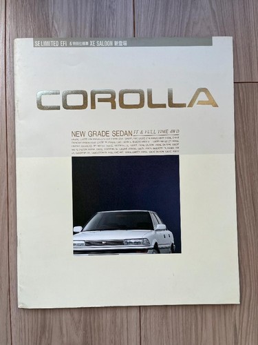 Old Car Catalog Toyota Corolla | eBay