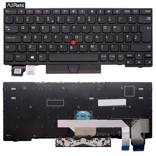 Lenovo 01YP028 ThinkPad X280 X390 L13 Yoga UK Layout Laptop Keyboard ...
