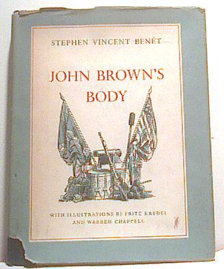 JOHN BROWN'S BODY Benet 1954 HCDJ Collectible Edition Civil War Poem ...