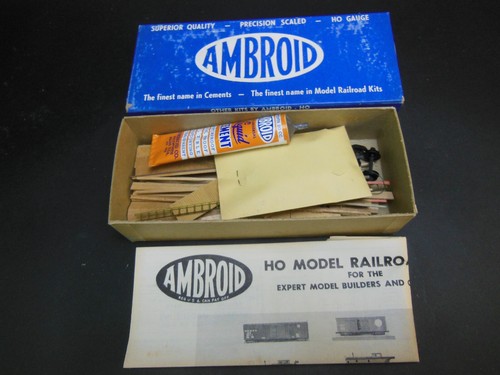 HO SCALE AMBROID K 9 PHOSPHATE CAR CRAFTSMAN KIT | eBay