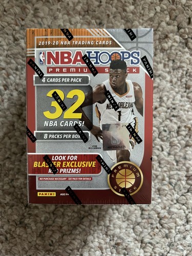 2019-20 Panini NBA Hoops Premium Stock Blaster Box - 32 Cards - Factory ...