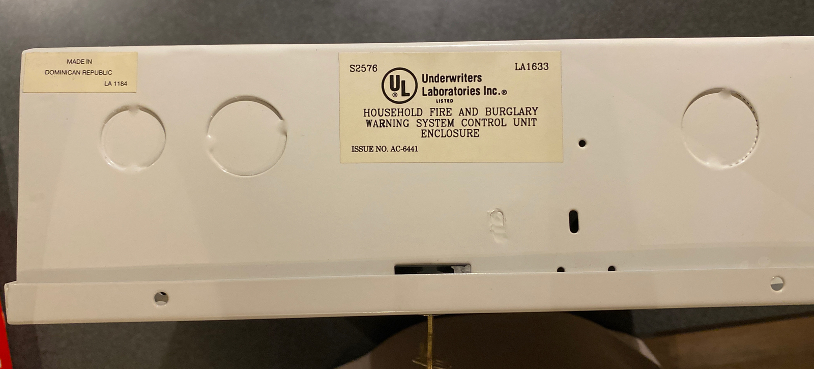 NAPCO Gemini Computerized Security System Cabinet LA1474A + Wireless ...