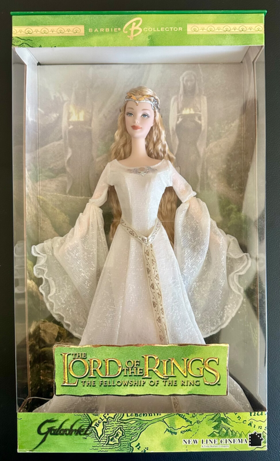 Barbie as Galadriel in Lord of the Rings W/ ORIGINAL SHIPPING BOX ...