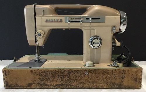 Vintage by White Model #2137 Zig Zag Sewing Machine with Case & Guide ...