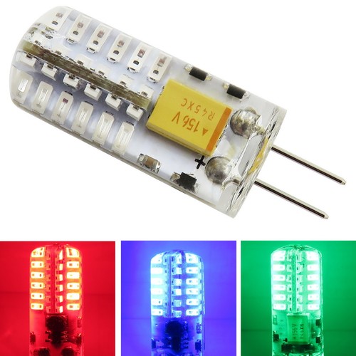 G4 T4 48 3014 LED Light Bulb Red/Green/Blue Boat/RV Lights AC/DC 12V ...