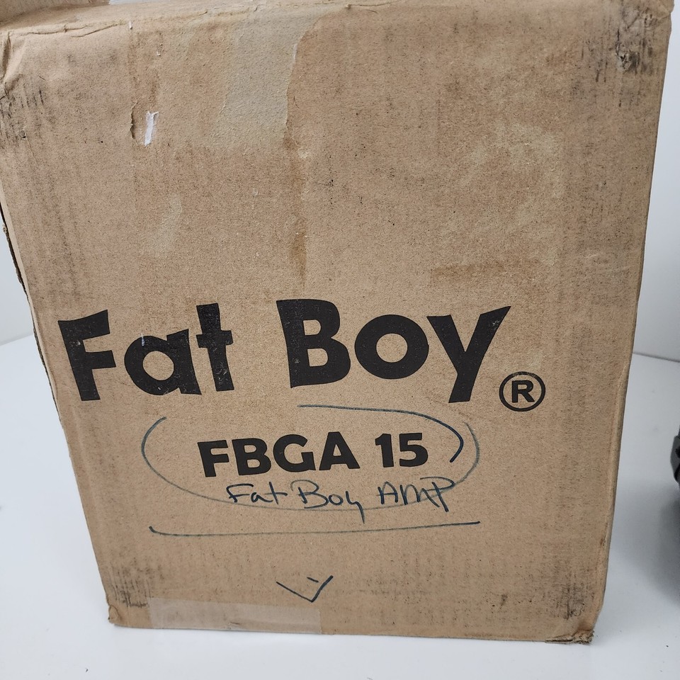 15 Watt Fat Boy FBGA 15 Portable Electric Guitar Amplifier / Amp 6.5 ...