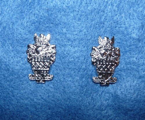 Original British West Midlands Police matching collar badges (pair) | eBay
