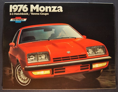 1976 Chevrolet Monza Brochure Towne Coupe 2+2 Hatchback Excellent ...