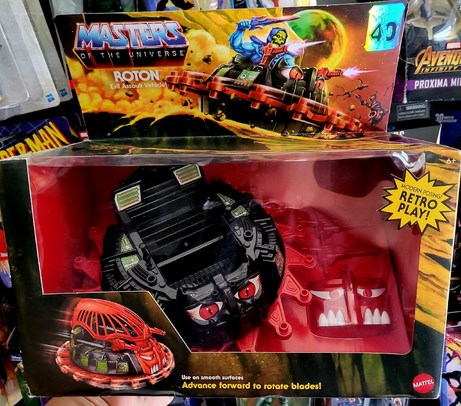 MATTEL 2022 MOTU ORIGINS ROTON RETRO SKELETOR VEHICLE NEW worn box | eBay