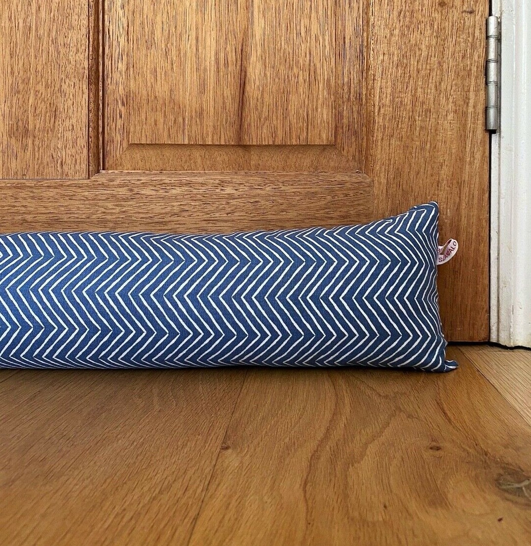 LONG DRAFT EXCLUDER, draft stopper, door sausage, draught excluder with ...