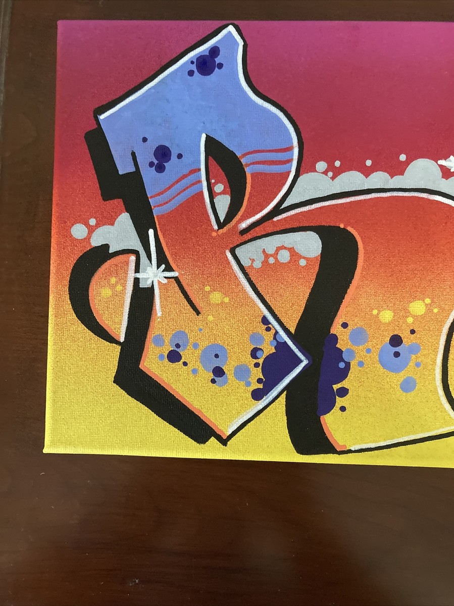 Bubble Letters Graffiti R