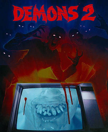 Demons 2 Blu-ray/DVD Synapse Films Limited Edition Steelbook Horror ...