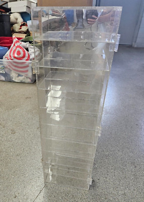 NASCAR Diecast Display Case 1/18 Scale Carney Plastics PICK UP ONLY ...