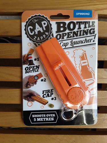 Bottle Opener cap launcher fire cap shoots over 5 meters spinning The ...