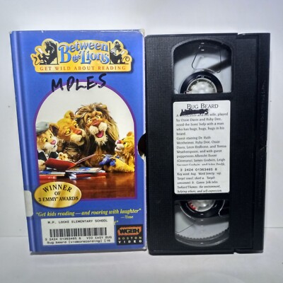 Between the Lions VHS Bug Beard Reading Vocabulary Spelling | eBay