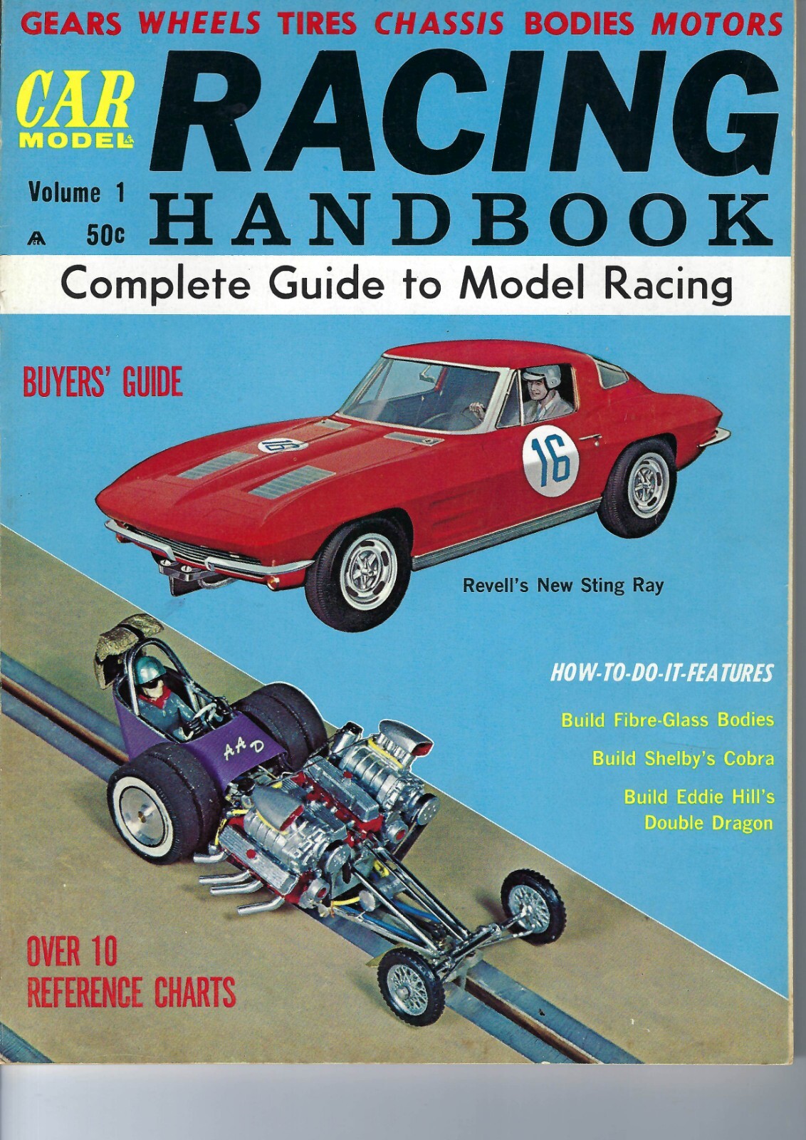 First issues, Vol.1 #1, of 2 classic, vintage, model car magazines ...
