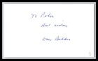 Don Beddoe - Actor - 3x5 Card - Signed / Autograph (g) | eBay