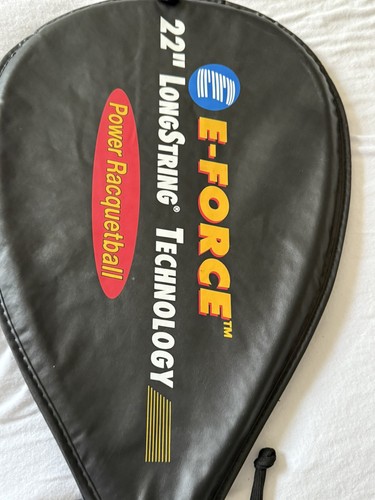 E-Force 22"Long String Technology Racquetball Racquet With Case/ Shock ...