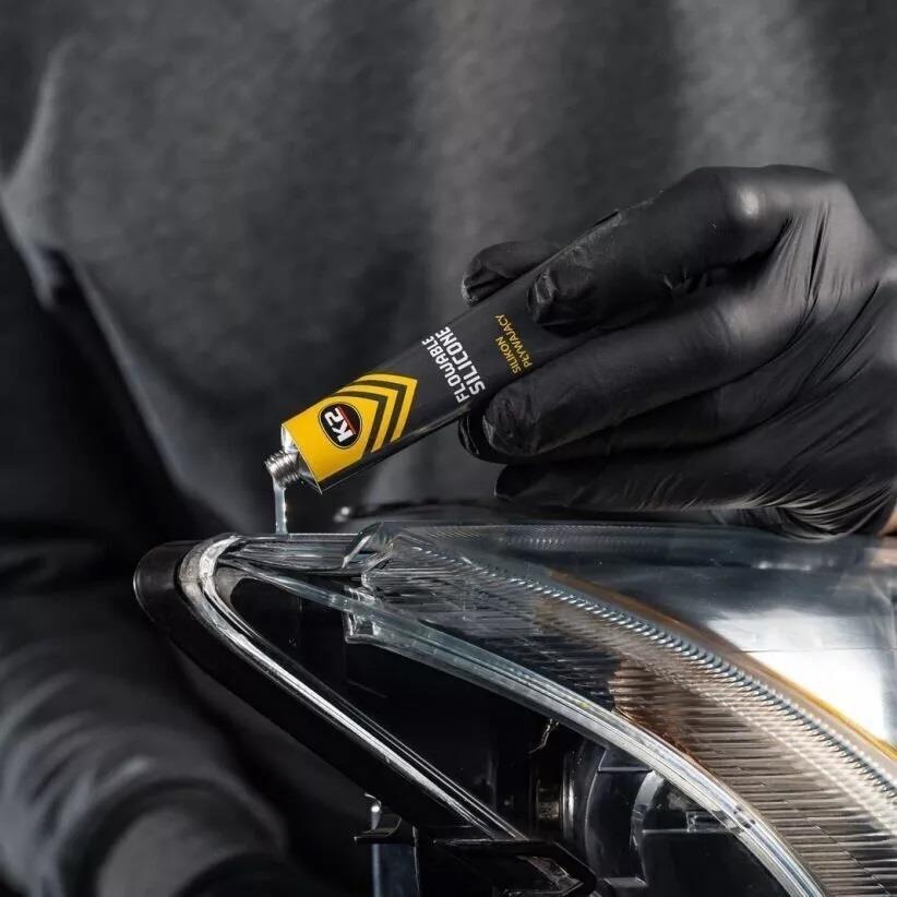 K2 Flowable Silicone Car Windscreen Glass Leak Fix Waterproof Sealant ...