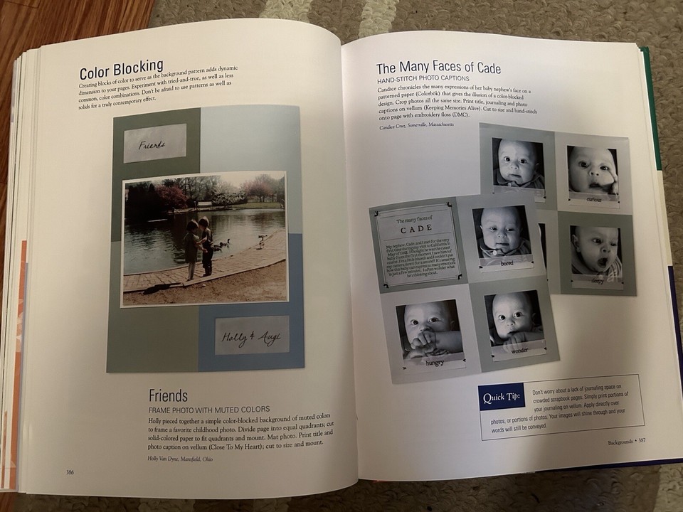 Sensational Ideas For Scrapbooks Hardcover and Keepsakes Tips ...