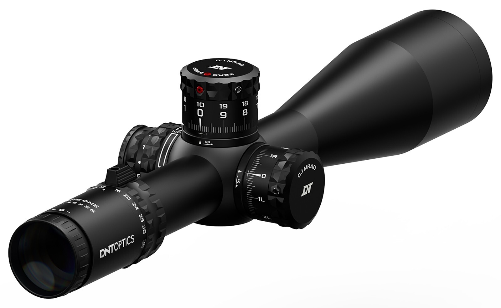 DNT Optics TheOne 7-35x56 FFP MIL TOR/MPR Illuminated Reticle with Zero ...