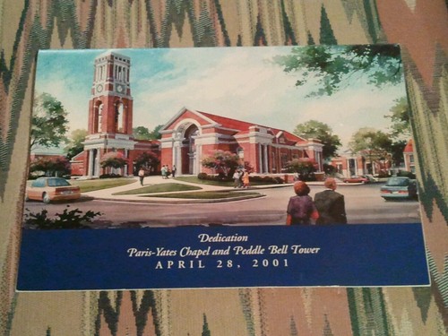Dedication Paris Yates Chapel & Peddle Bell Tower,OLE MISS April 28 ...