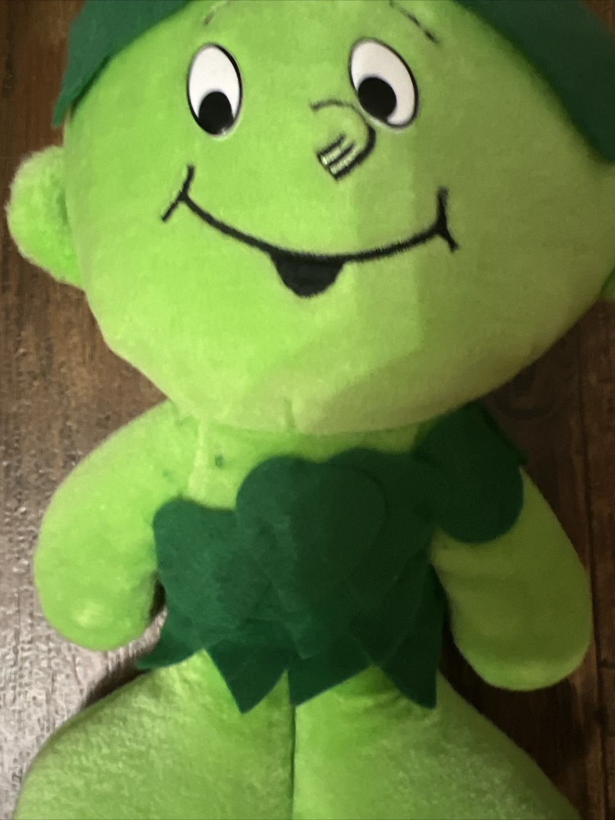 1971 Vintage stuffed cloth Little Green Speakin' Sprout Plush Doll ...