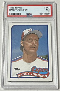 Randy Johnson 1989 Topps #647 Base Price Guide - Sports Card Investor