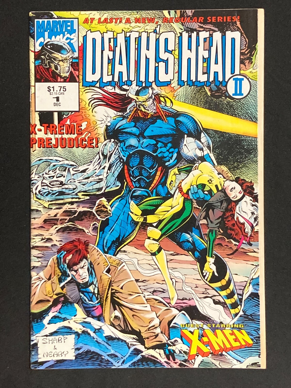 1992 Oct Issue 1 Marvel Death's Head Comic Book AM 10523 | eBay