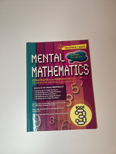 Mental Mathematics Book 3; Used; Suitable for Ages 9+ | eBay Australia