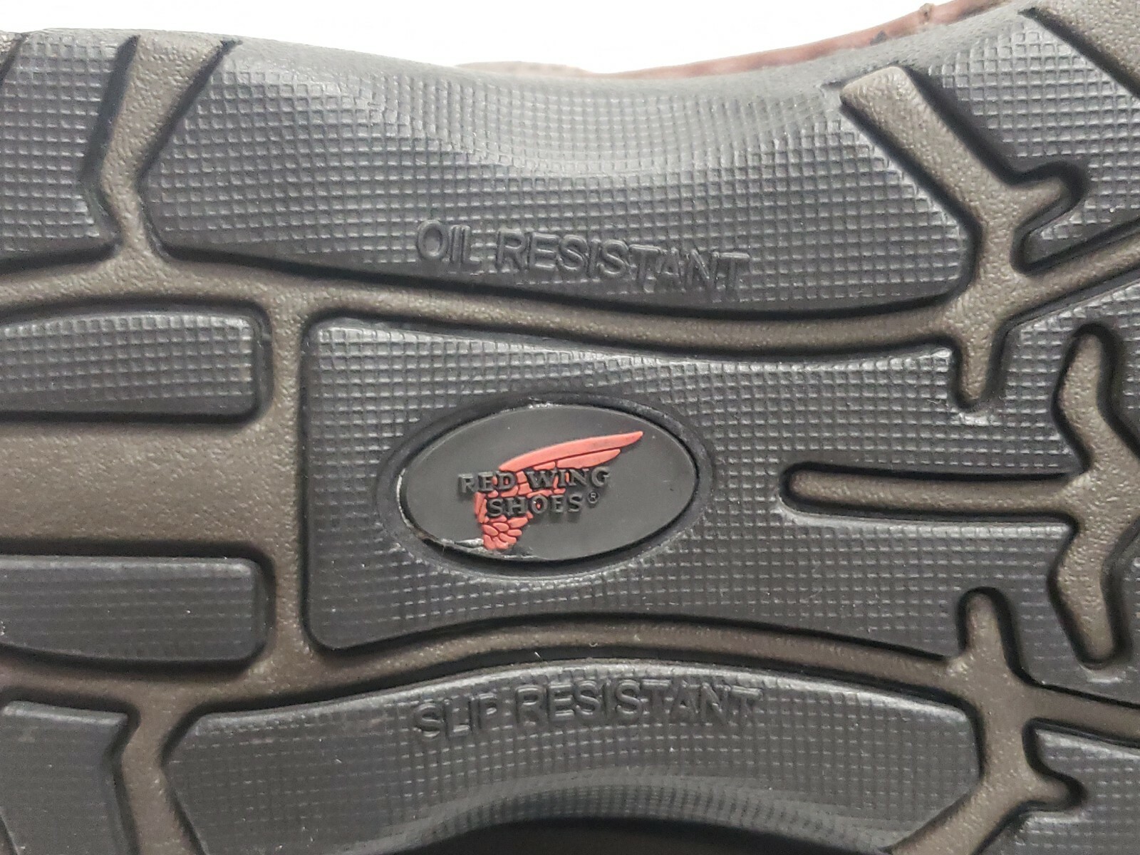 Red Wing Steel Toe Safety Shoes Women Size 6.5 B Leather Slip Resistant ...