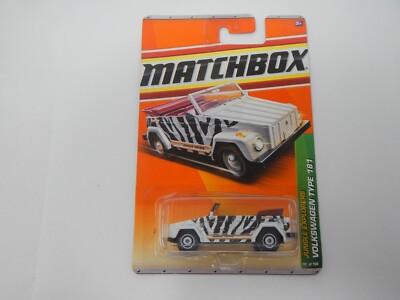Matchbox Jungle Explorers Volkswagen Type 181 Zebra | eBay