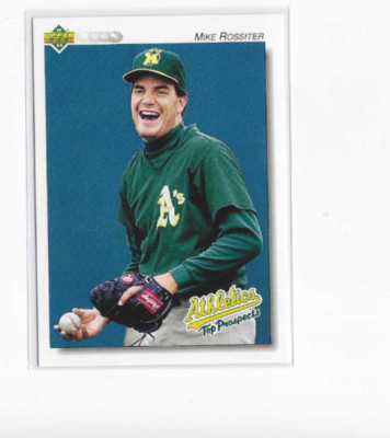1992 Upper Deck Minors Mike Rossiter #214 Madison Muskies | eBay