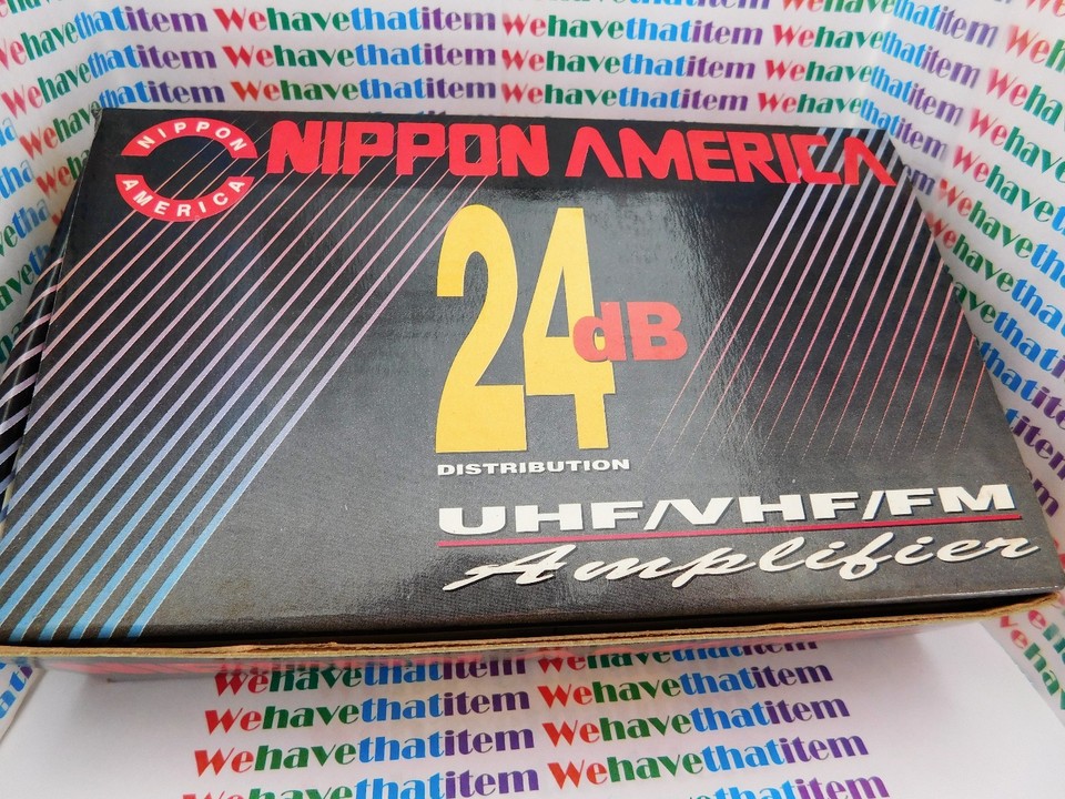 UHF/VHF/FM AMPLIFIER / 24dB DISTRIBUTION / KF-220 / 1 PIECE (qzty) | eBay