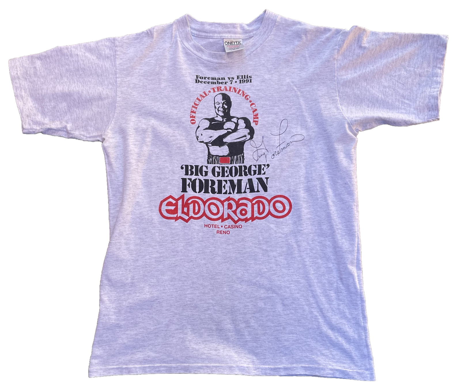 Vintage 1991 George Foreman Training Camp Boxing Prom… - Gem