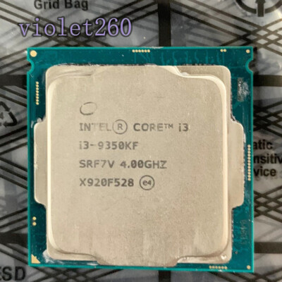 9Th Gen Intel Core I3-9350KF LGA1151 CUP Processor SRF7V 4.00GHZ Quad ...