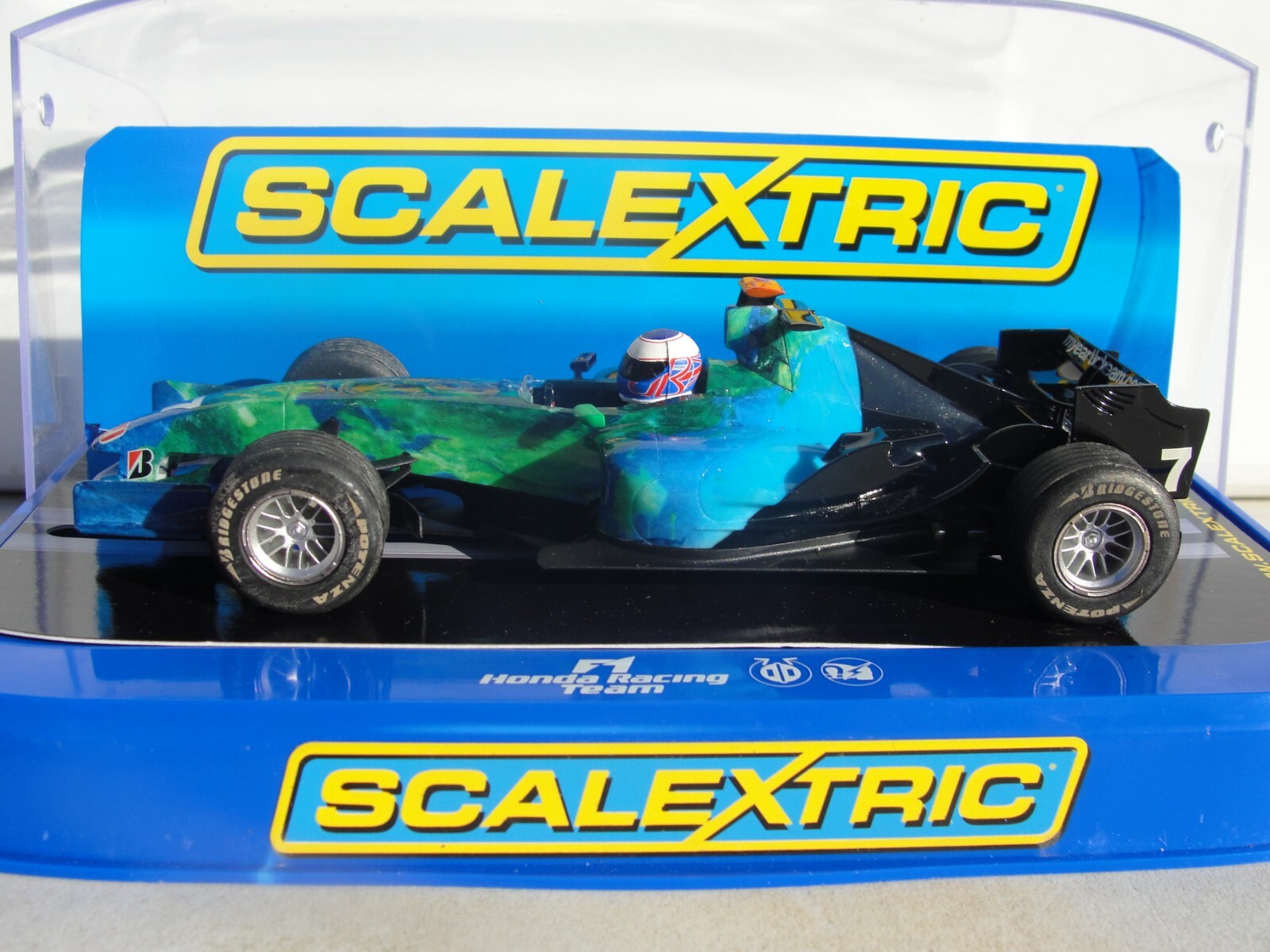 Scalextric C2817 Button Honda F1 Earth Car for sale online | eBay