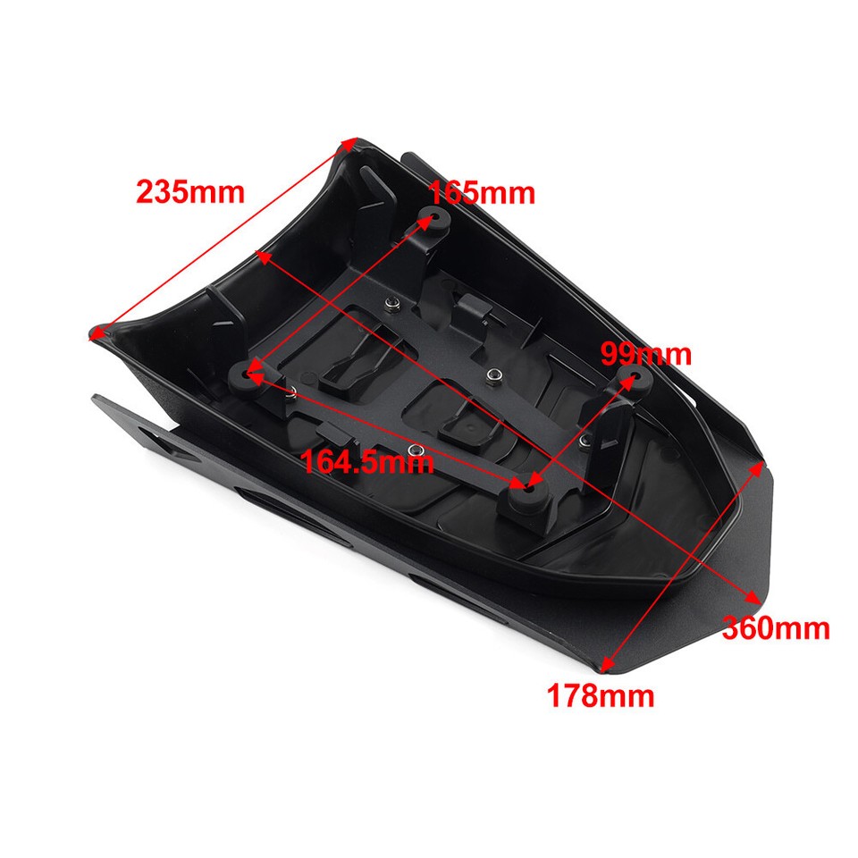 Motorcycle Mono Seat Rack Seat Cowl Cover For Yamaha Tenere 700 2019 ...