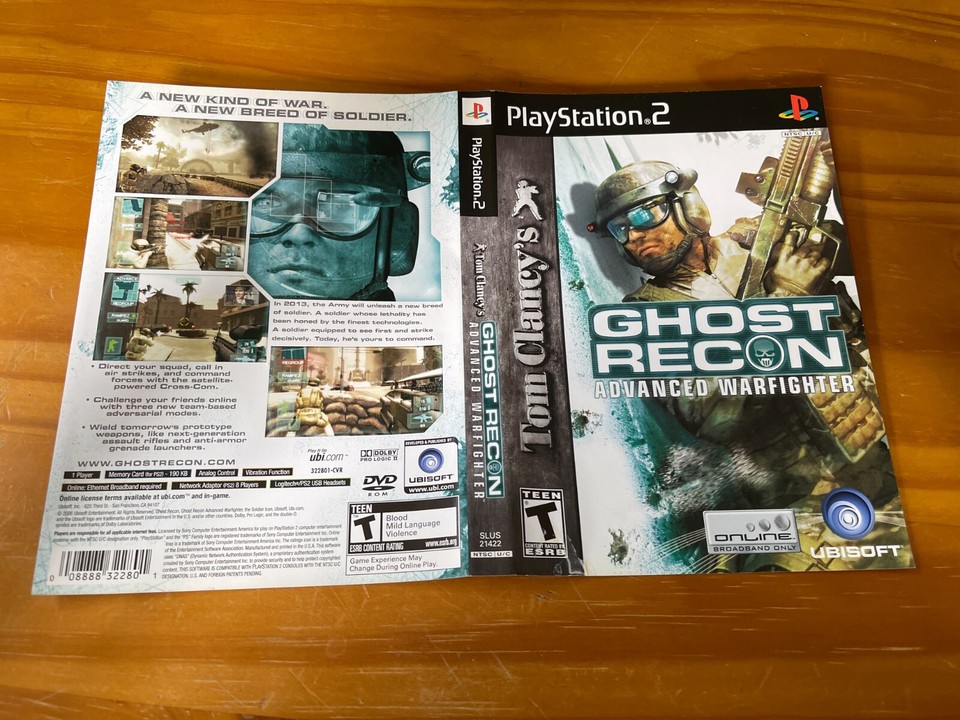 Sony PlayStation 2 PS2 Cover Art Inserts Original OEM Authentic BUY 3 ...