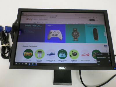 Dell E1911c 19" LCD Monitor 0N01VP with VGA and power cable, no stand ...