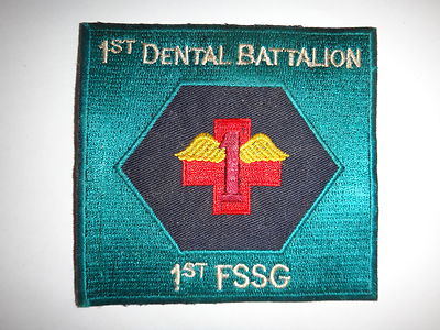 Vietnam War USMC 1st DENTAL Battalion 1st First Service Support Group ...