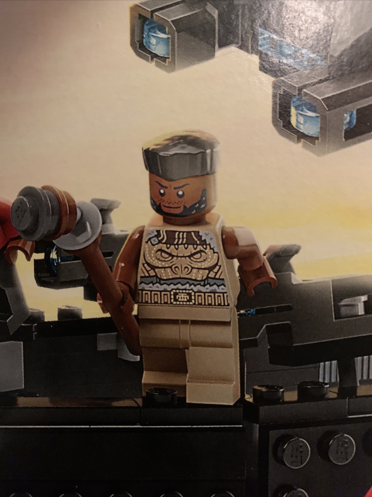 LEGO Marvel Black Panther M’baku minifigure sh0846 from 76214 | eBay