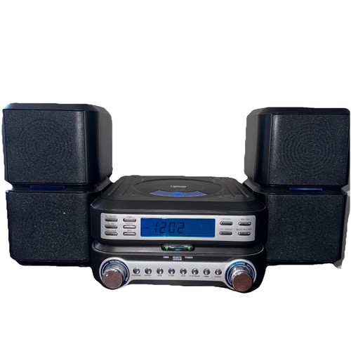 NAXA NS-438 Digital CD Player Micro System w/ AM/FM Radio & Alarm- No ...