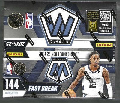2024-25 PANINI MOSAIC FAST BREAK BASKETBALL FACTORY SEALED HOBBY BOX ...