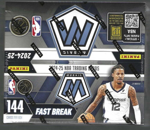 2024-25 PANINI MOSAIC FAST BREAK BASKETBALL FACTORY SEALED HOBBY BOX | eBay