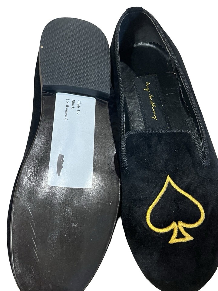 NEW Club Ace May Anthony Leather Embroidered spade Women’s 6.5 Shoes ...