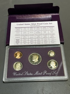 1989 Clad Proof Set U.S. Mint Original Government Packaging OGP | eBay