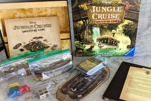 Disney Jungle Cruise Adventure Game Board Game Ravensburger complete ...