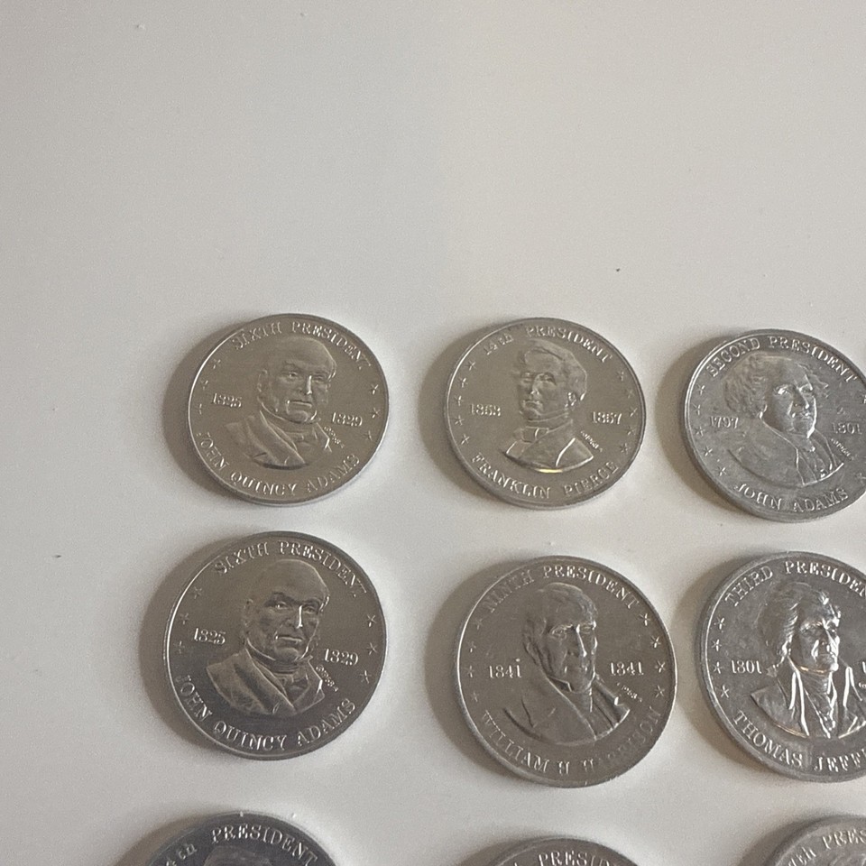 17 Shell's Mr. President Coin Game Tokens Coins | eBay